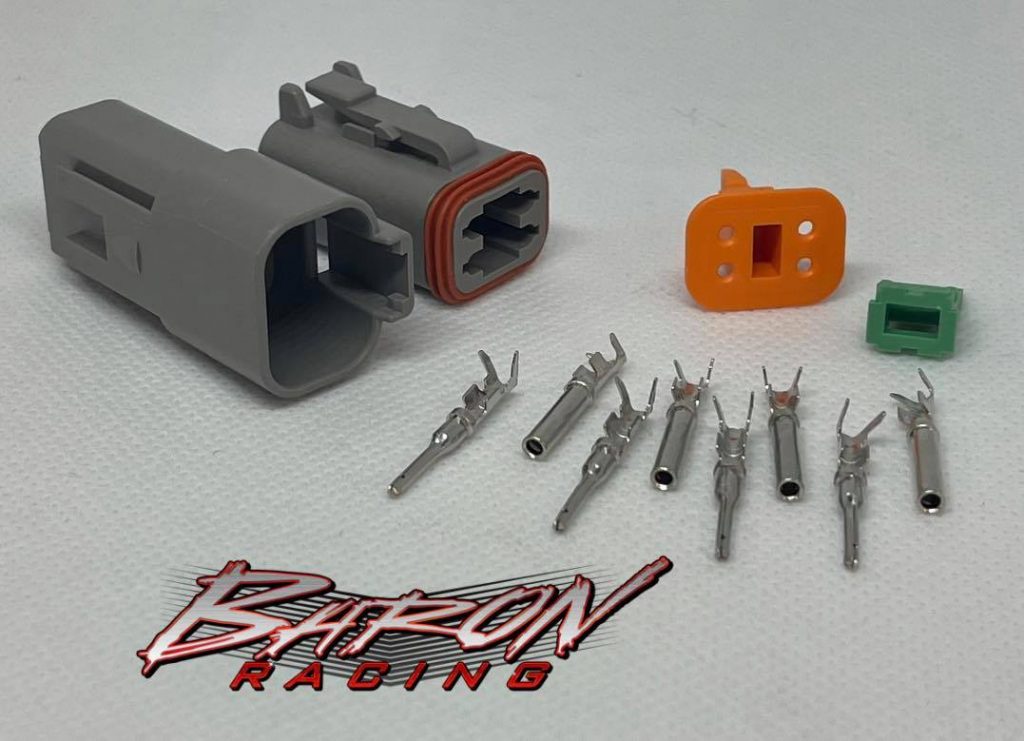 4 PIN DEUTSCH CONNECTOR KIT - Baron Racing